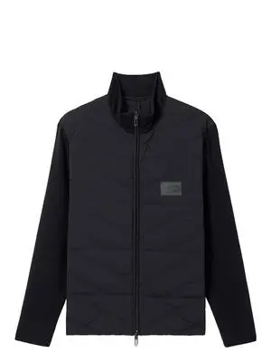 Emporio Armani Ssc Napoli Capsule Nylon Bomber Jacket - Navy