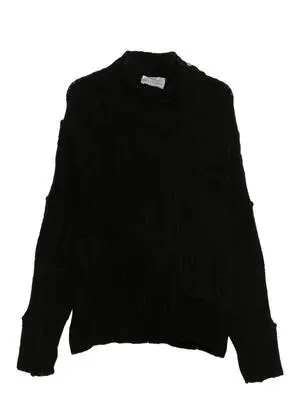 Dolce & Gabbana 2010s Panelled Sweater - Black