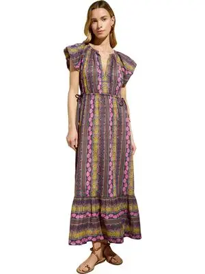MARIE OLIVER Freya Print Maxi Dress - Reef