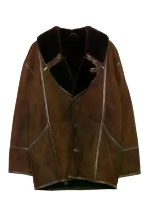 A.N.G.E.L.O. VINTAGE CULT 1980s Shearling Coat - Brown