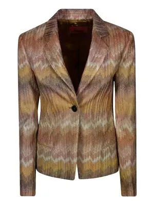 MISSONI Chevron Blazer