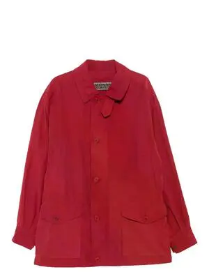 Missoni 1990s Button Coat - Red