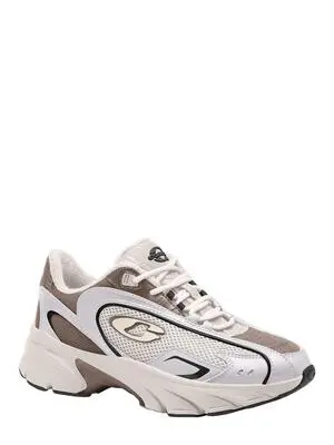 COACH Bolt Runner Sneaker - Light Grey Multi