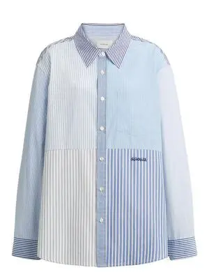COACH Repurposed Cotton Patchwork Oxford Shirt