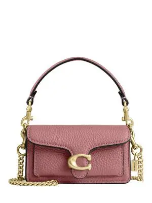 COACH Tabby Bag Charm - Brass/peony