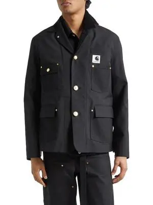 Sacai X Carhartt Wip Suiting & Duck Jacket - Black