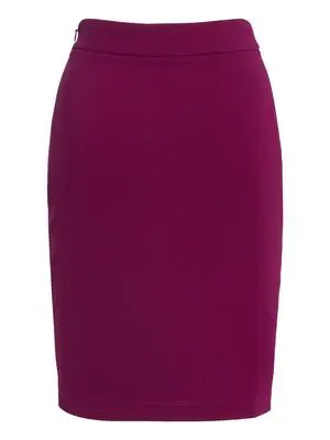 Françoise Pencil Cut Skirt - Purple