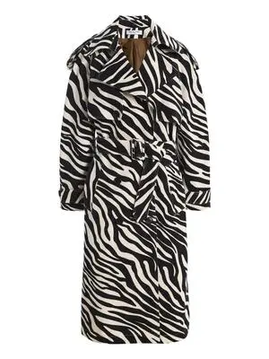 FRANÇOISE Giada Animal Printed Coat