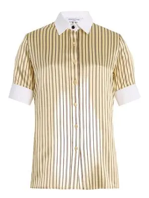 Françoise Brooklyn Stripe Shirt - Ivory