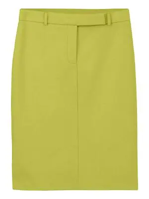 ALFIE Erin Wool Midi Skirt - Green