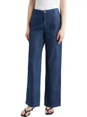 MADEWELL Zoe Relaxed Straight-Leg Jeans
