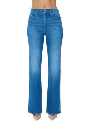 PISTOLA Evie High Waist Slim Bootcut Jeans - Eternity