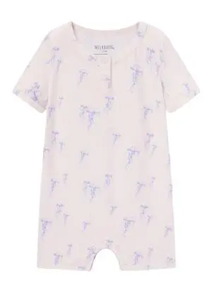 MILKBARN Cotton Stretch Shortall - Sunset Jellyfish