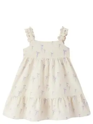 MILKBARN Ruffle Tiered Dress - Sunset Jellyfish