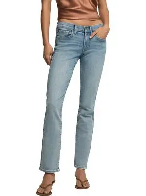 Lucky Brand Straight-leg Jeans - Pale Sky Wash