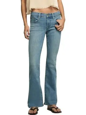 Lucky Brand Mid-rise Flare Jeans - Dreamers Drift Wash