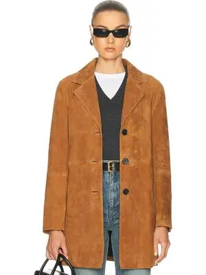 ARMA Joni Suede Jacket - Whiskey