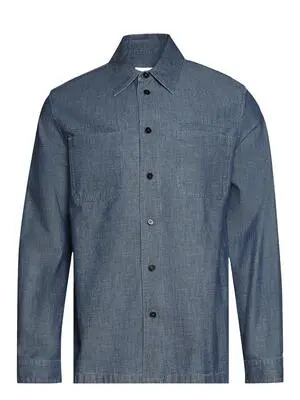 JIL SANDER Long Sleeve Shirt Indigo - Blue
