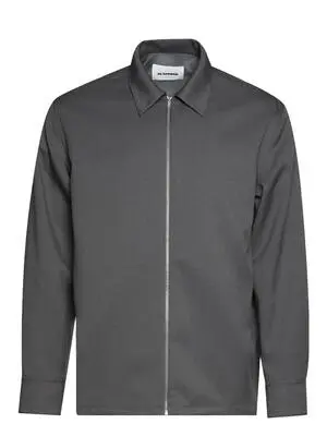 JIL SANDER Zip Shirt Shadow - A