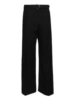 Loewe Belted Trousers - Black