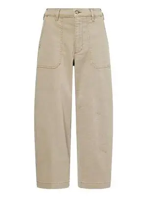 FRAME The Ranger Utility Stretch-cotton Trousers - Thyme