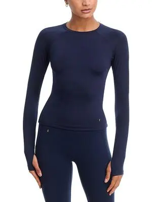 On Studio Long Sleeve Tee - Navy