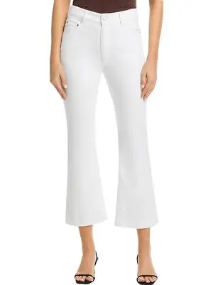 Cinq À Sept Stevie Crop Jeans - White