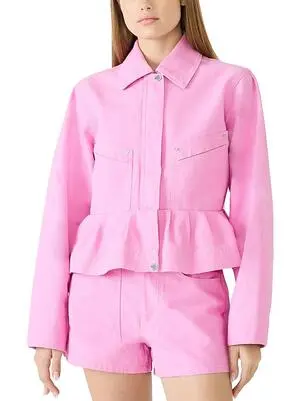 Steve Madden Sloan Jacket - Pink Taffy