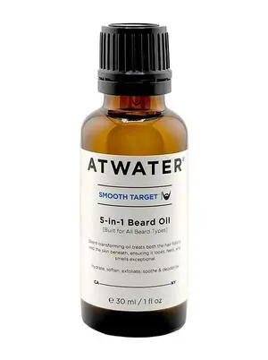 ATWATER Smooth Target 5-in-1 Beard Oil 1 Oz - No Color