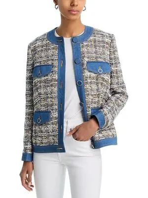 Veronica Beard Ainslie Jacket - Navy Multi