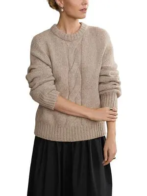 Jenni Kayne Tove Crewneck Sweater - Oat
