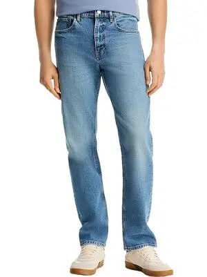 FRAME Straight Fit Denim Jeans - Old Town