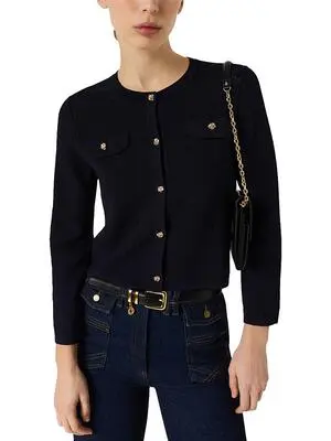 Gerard Darel Lubna Cardigan - Navy