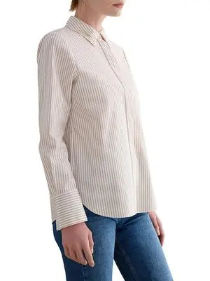 HOBBS LONDON Andra Shirt - Neutral White