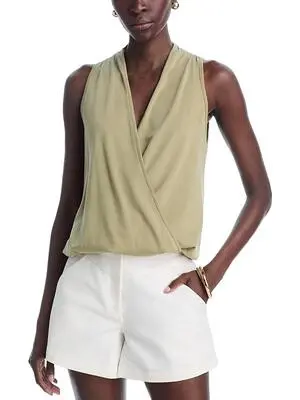 Ramy Brook Jenny V-neck Top - Safari