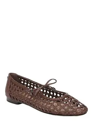Sam Edelman Marcie Woven Flats - Terazzo Brown