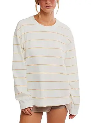 Free People Hustle Loose Top - Awning