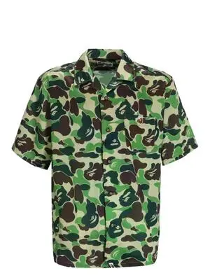 A BATHING APE Chest-pocket Shirt - Green