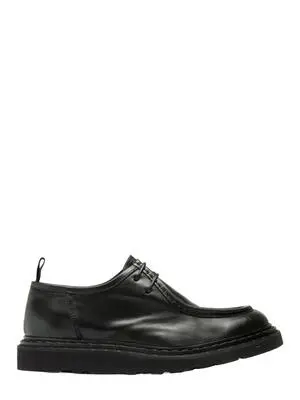 Officine Creative Leather Derby Shoes - Black