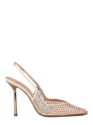 LE SILLA Gilda Slingback Pumps - Neutrals