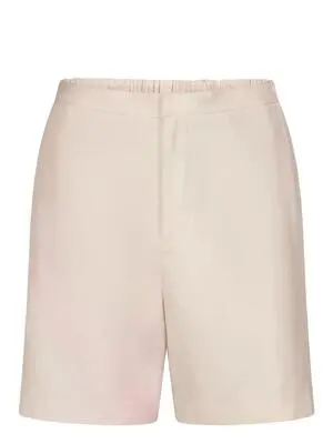 Loulou De Saison Ivan Elasticated Shorts - Neutrals