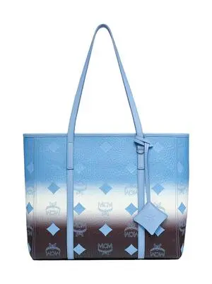 Mcm Medium Toni Top-zip Shopper - Della Robbia Blue