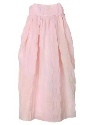 Cecilie Bahnsen Vilma Midi Dress - Pink