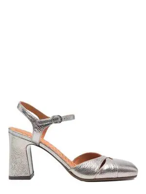 Chie Mihara Oidina Ankle-strap Pumps - Silver