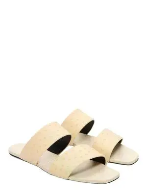 Loulou De Saison Jako Textured Straps Sandals - Neutrals