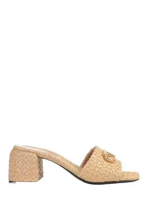SERGIO ROSSI 55mm Surge Block-heel Mules - Neutrals