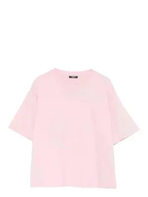 Versace Logo-print T-shirt - Pink