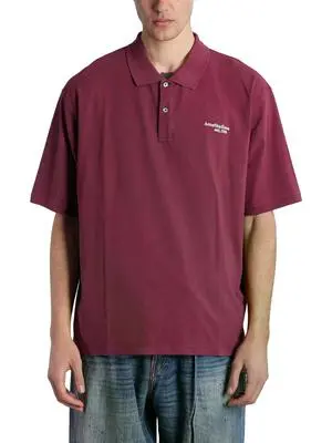 Acne Studios Buttoned Polo Shirt - Red