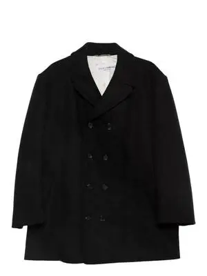 Dolce & Gabbana 1990s Double-breasted Coat - Black