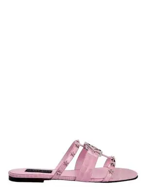 Philipp Plein Star-studded Sandals - Pink